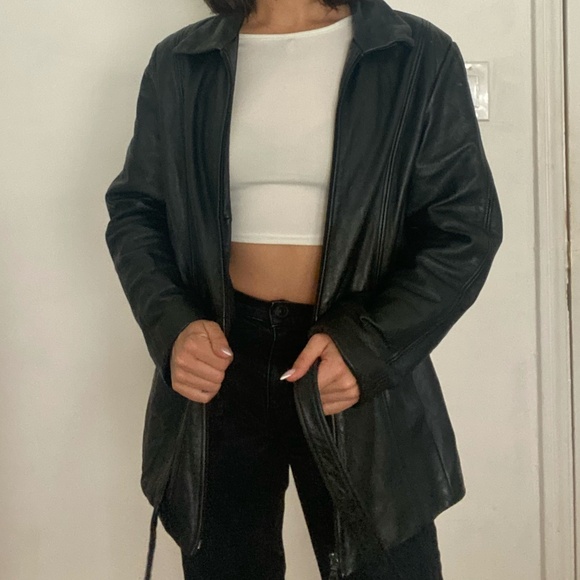 Outbrook | Jackets & Coats | Leather Jacket | Poshmark